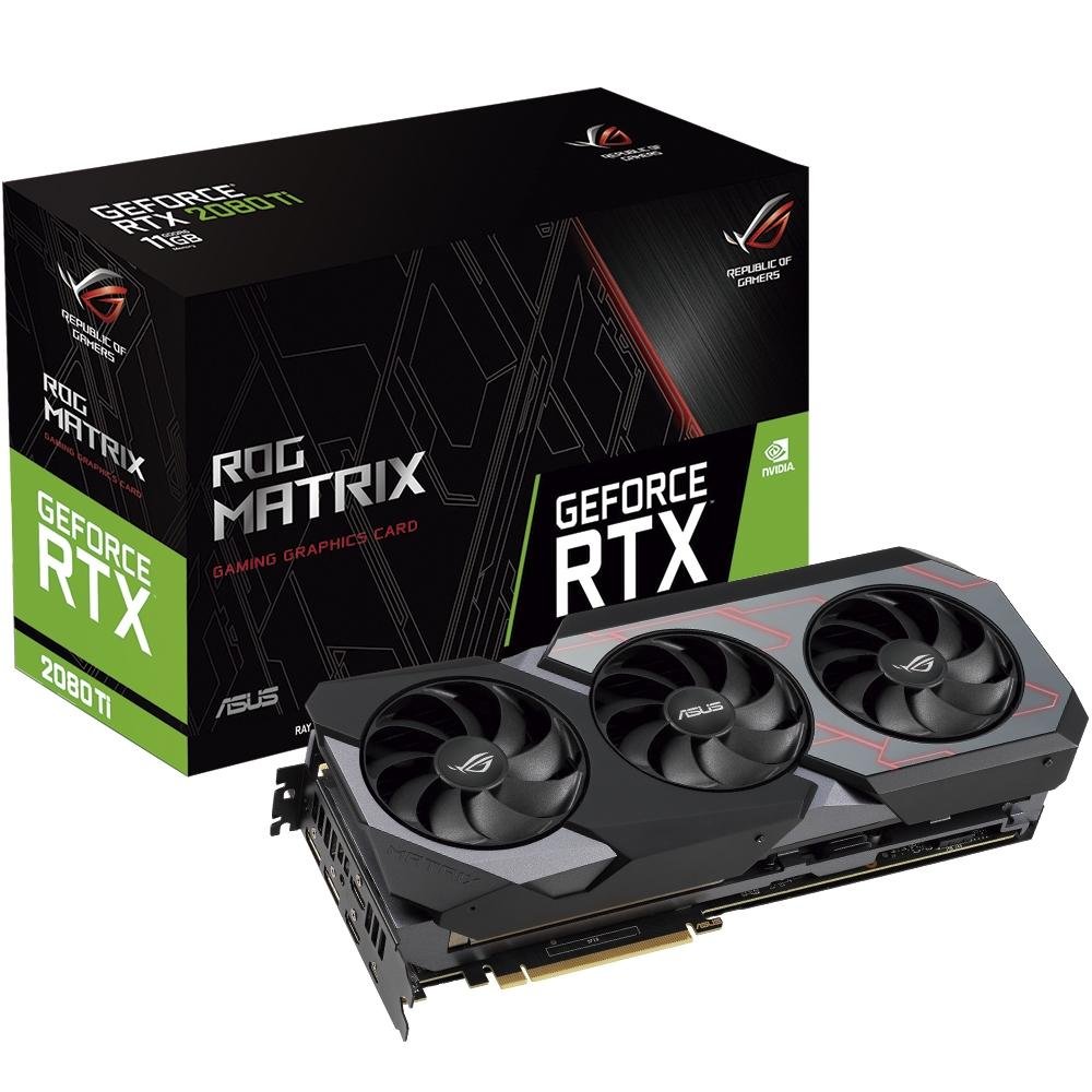 Placa de Vídeo Asus ROG Matrix NVIDIA RTX 2080 Ti | KaBuM!