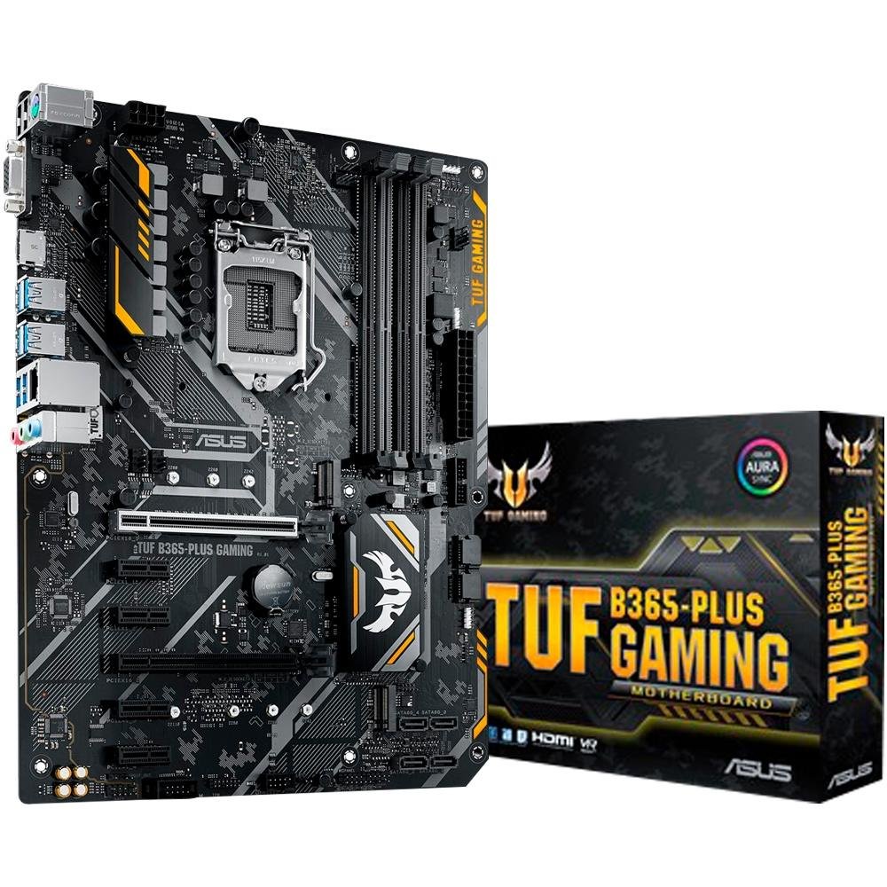 Placa-Mãe Asus TUF B365-PLUS GAMING, Intel LGA 1151, mATX, DDR4