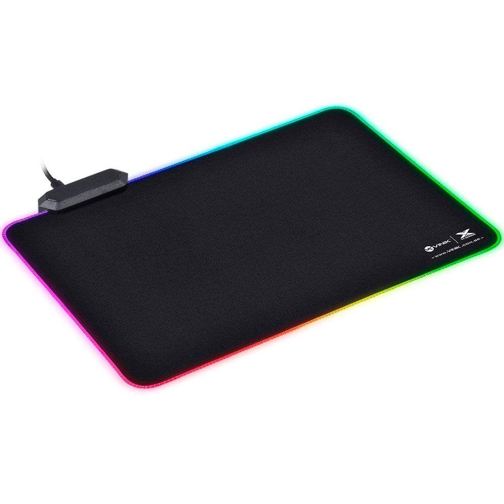 Mousepad Gamer Vinik VX Gaming RGB, Speed, Pequeno (250x350mm) - 30988