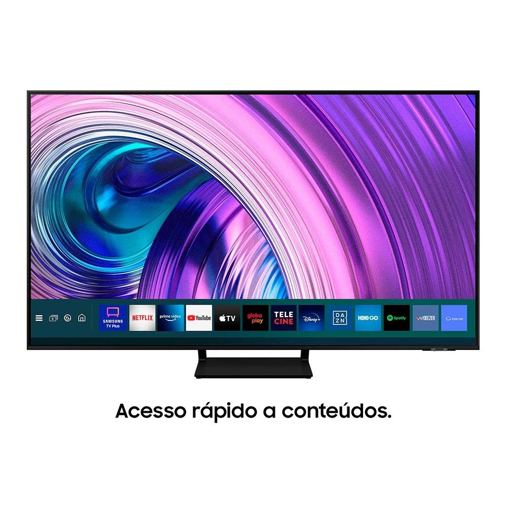 Smart TV Samsung 85 Polegadas 4K QLED 85Q70A, 4 HDMI, 120Hz ...