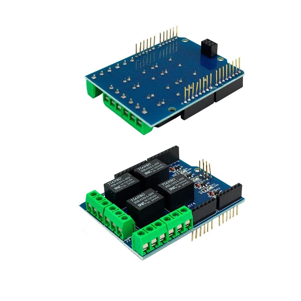 Módulo Shield Rele RoXo | KaBuM!