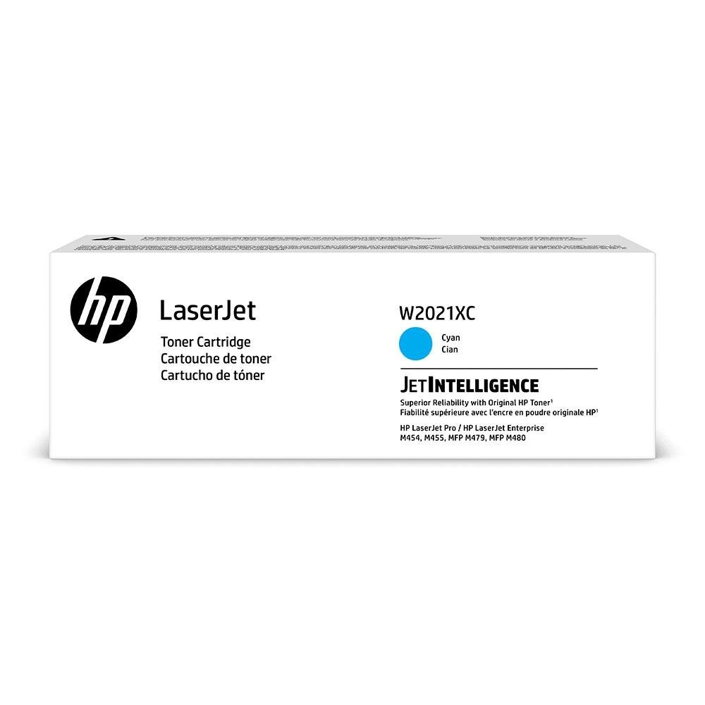 Toner HP W2021XC, Ciano - W2021XC