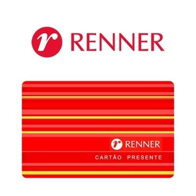 Gift Card Renner: 100 Reais - Cartão Presente