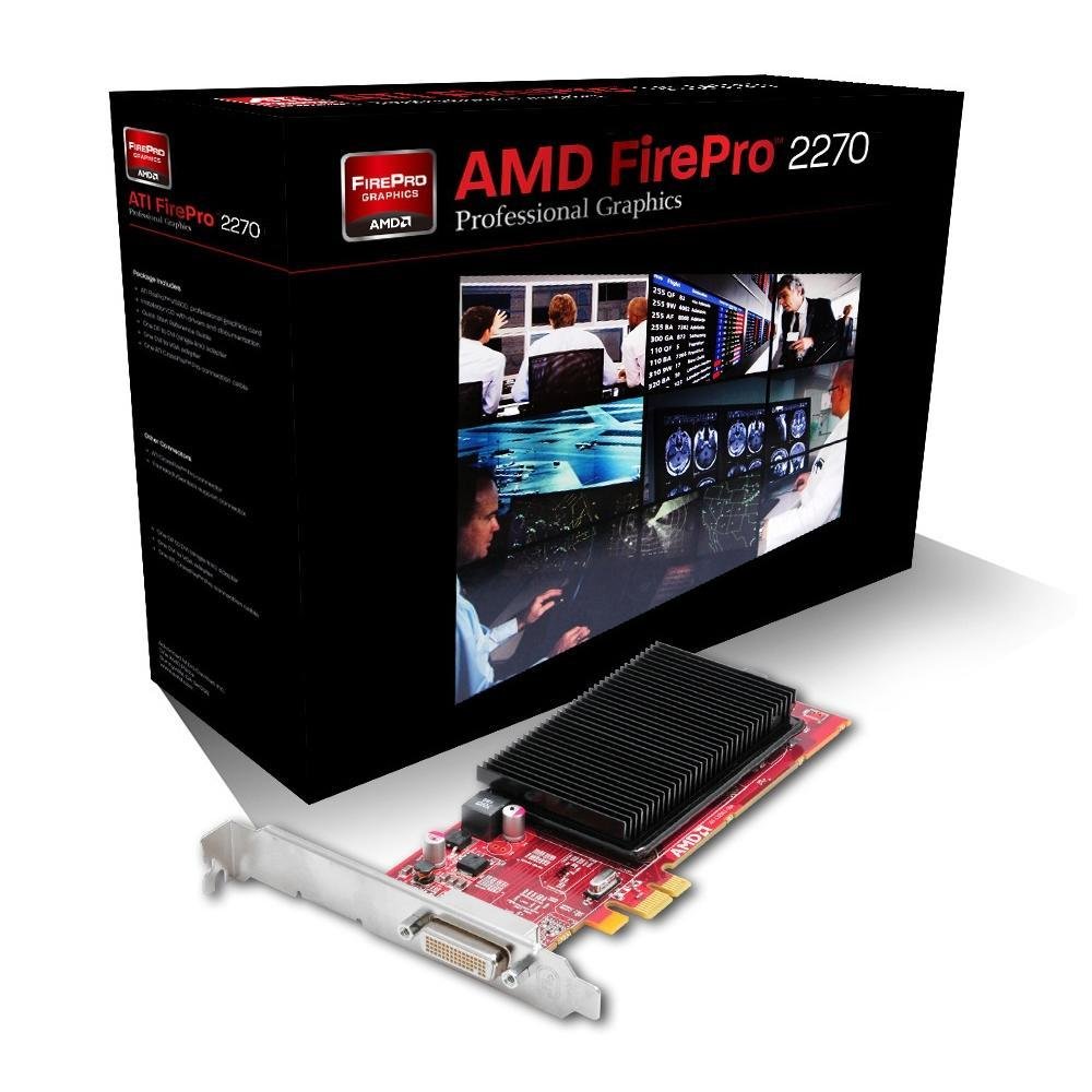 Placa de Vídeo VGA Sapphire AMD Firepro 2270 1GB X16 DDR3 PCI-E 31004 ...