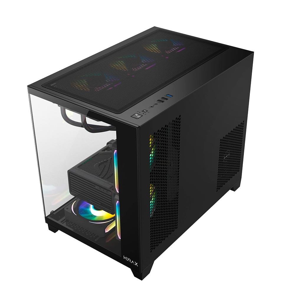 Gabinete Gamer Hyrax HGB730 Preto | KaBuM!