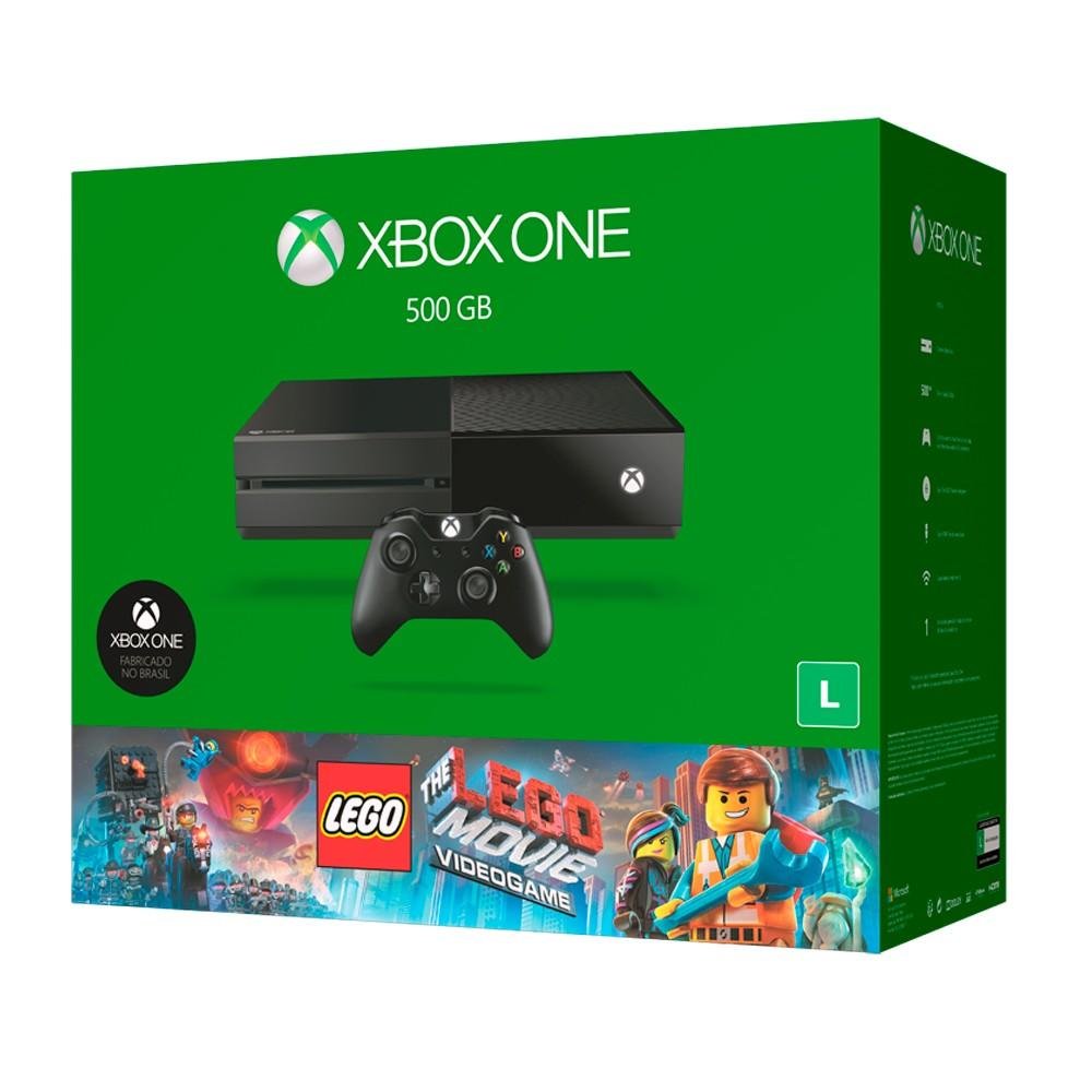 Console Microsoft Xbox One 500GB + Game Lego Movie - 5C7-00148