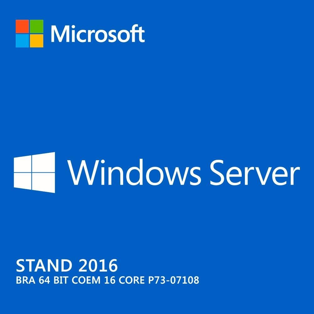 Microsoft Windows Server 2016 Standard 64 Bits P73-07108 COEM
