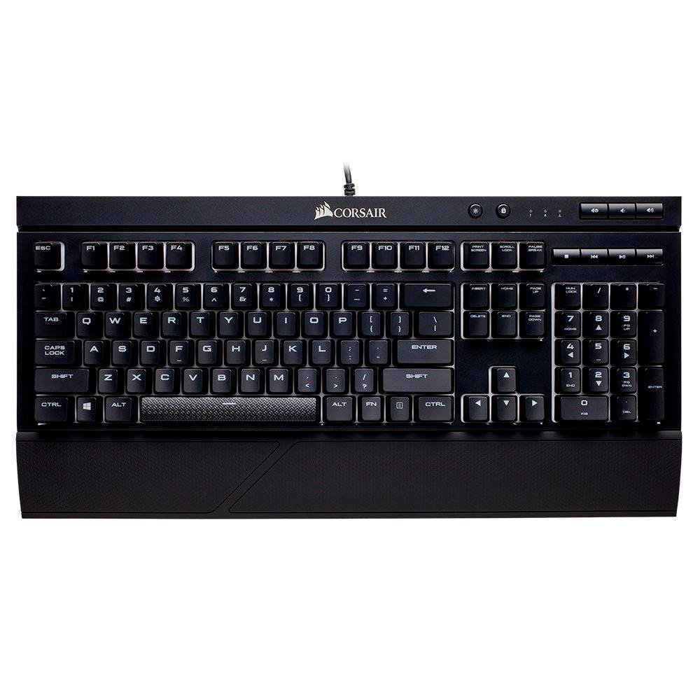 Teclado Mecânico Gamer Corsair K68, RGB, Switch Cherry MX Red, ABNT2 - CH-9102010-BR | KaBuM!