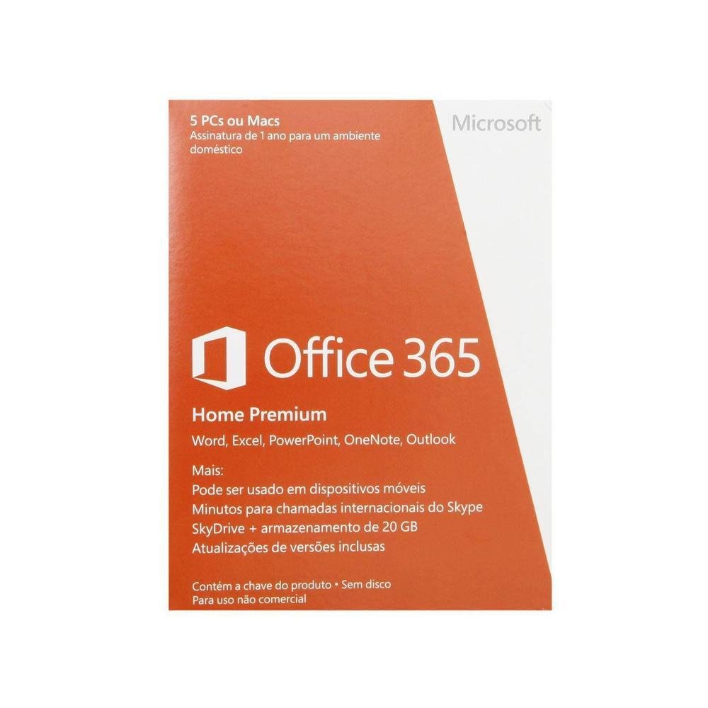 Pacote Office 365 Home Premium