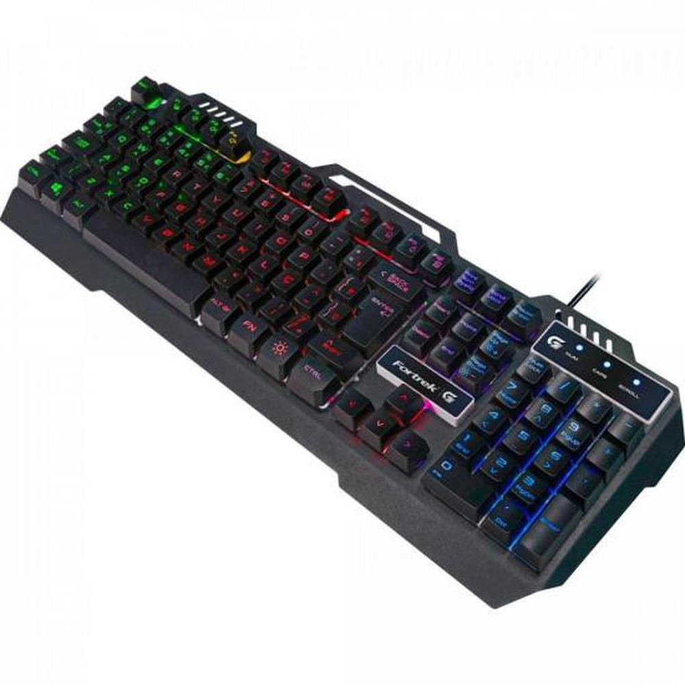 Teclado Gamer Fortrek G Crusader, USB, Multimídia