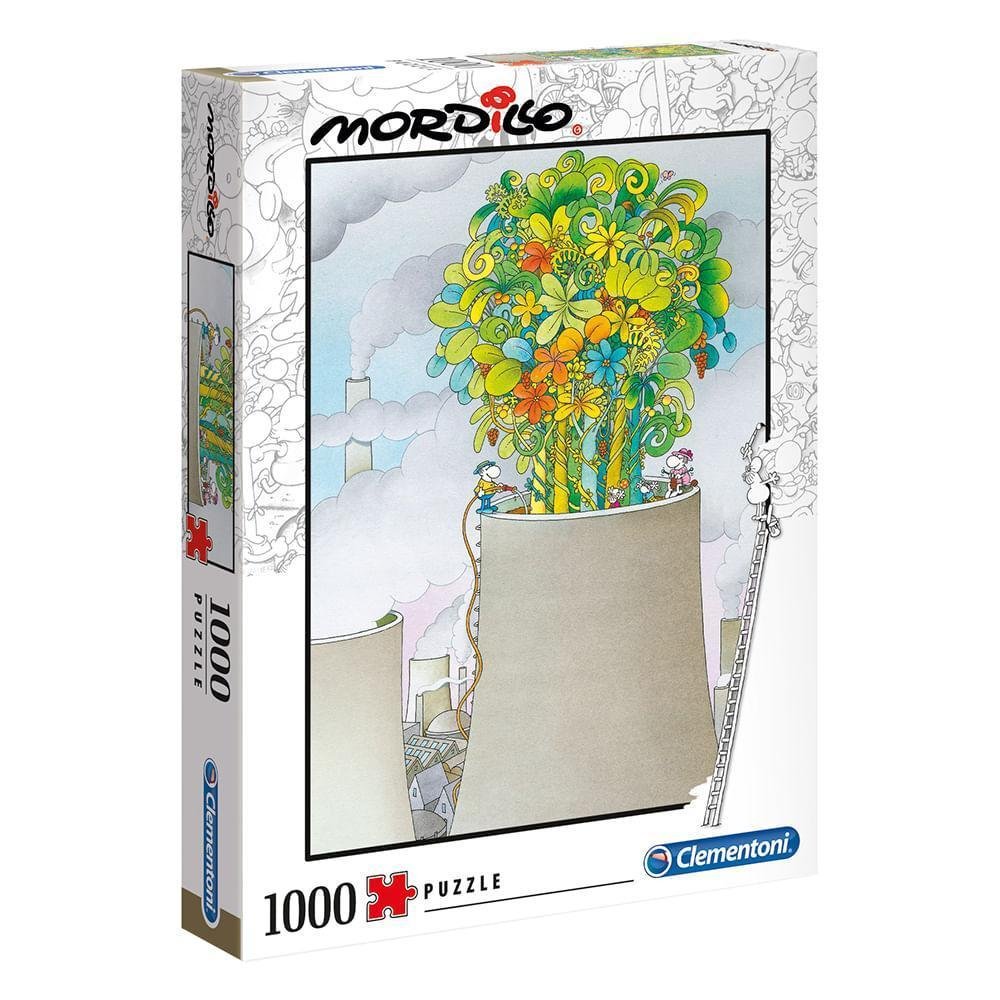Puzzle Grow 1000 Peças A Cura, Mordillo, Clementoni | KaBuM!