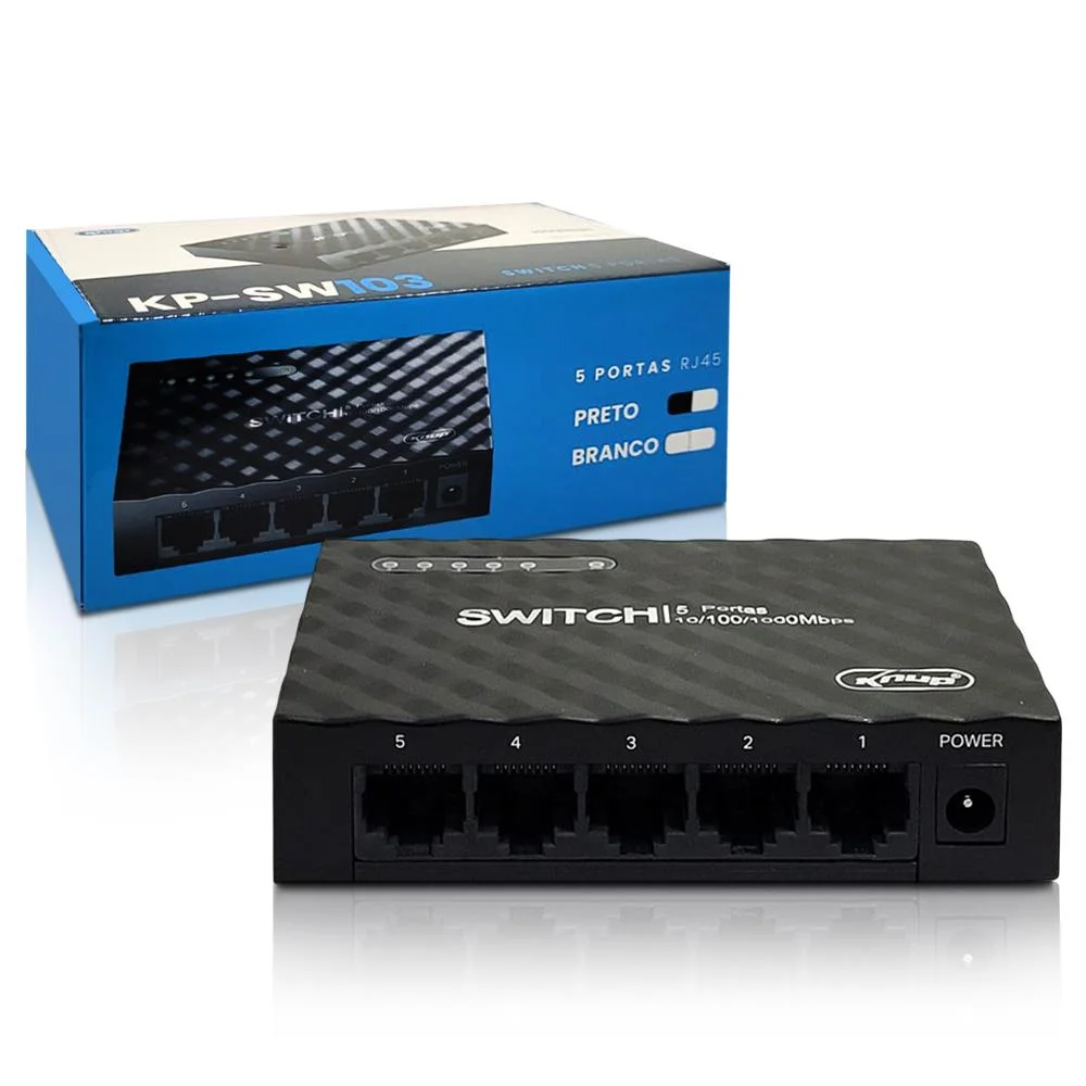 Switch Knup KPSW103 101001000 Gigabit KaBuM