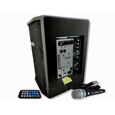 Caixa de Som Amplificada Bluetooth Microfone