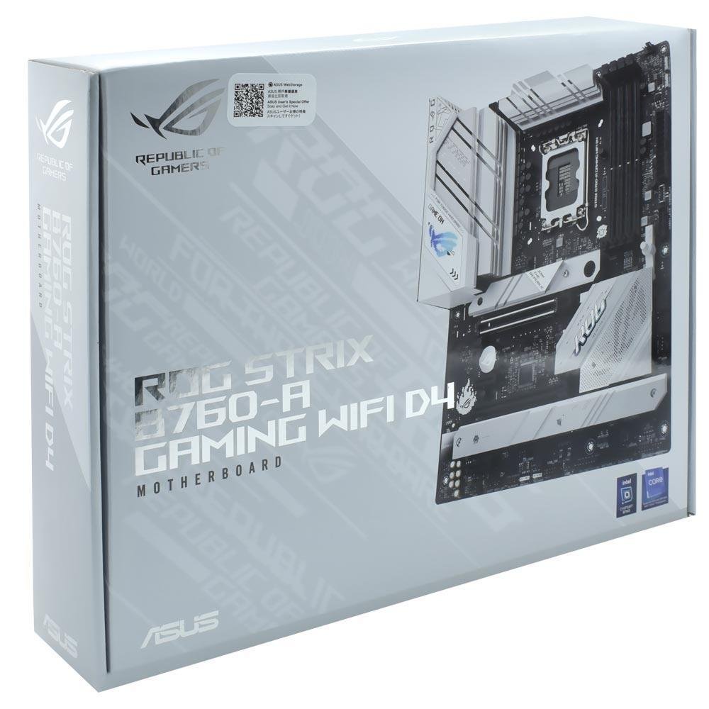 Placa Me Asus Rog Strix B760a Gaming WIFI KaBuM