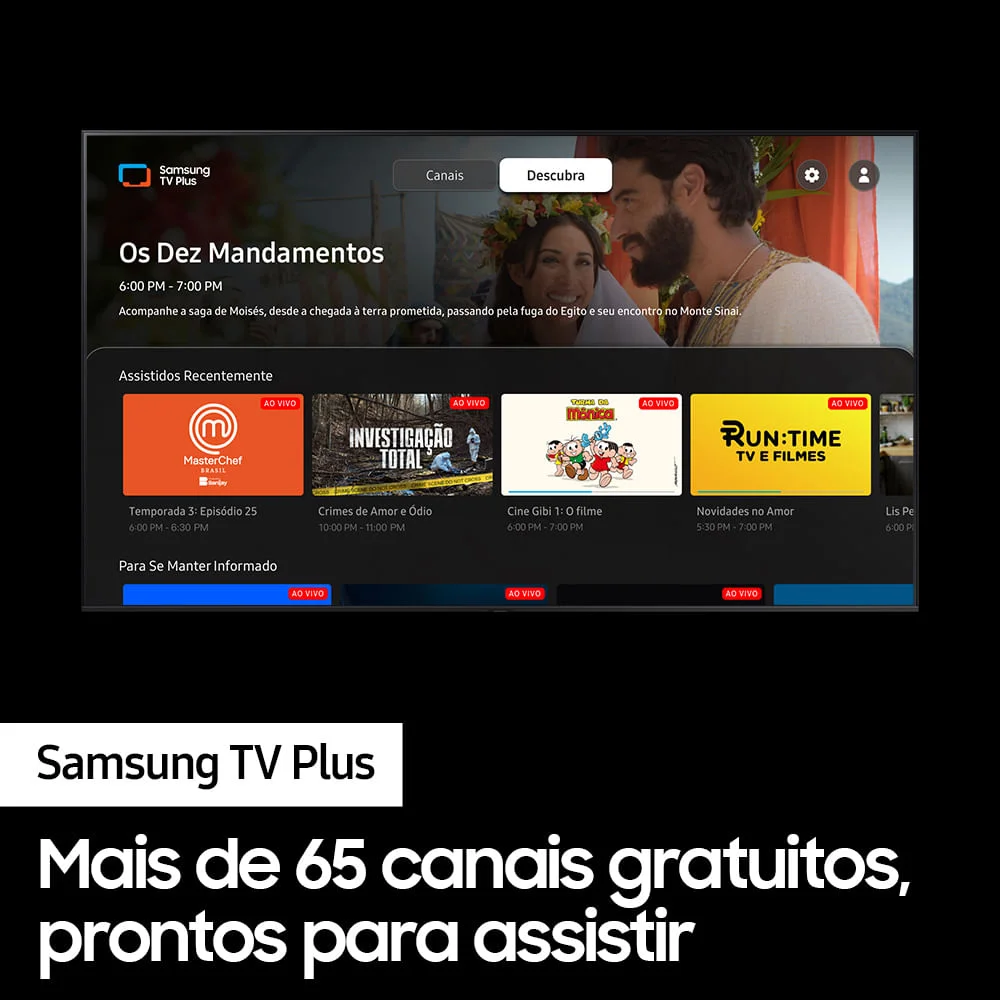 Smart Tv 4k Samsung Crystal Uhd 65 Polegadas