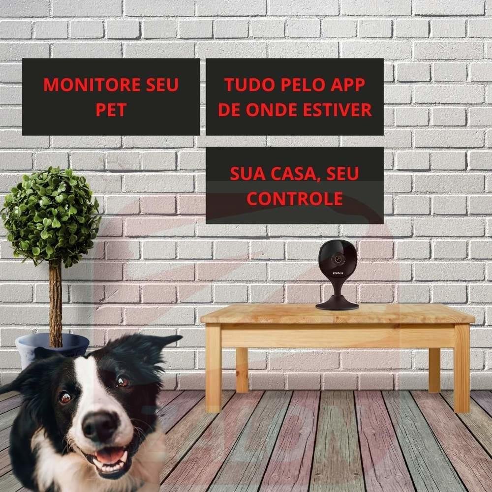 7 Câmeras Intelbras Ip Wifi Imx C Black KaBuM