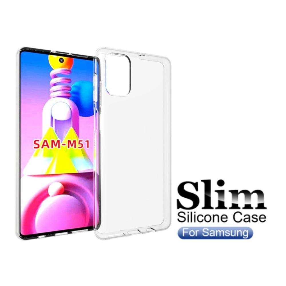 Capinha Case Silicone Para Galaxy M51 KaBuM