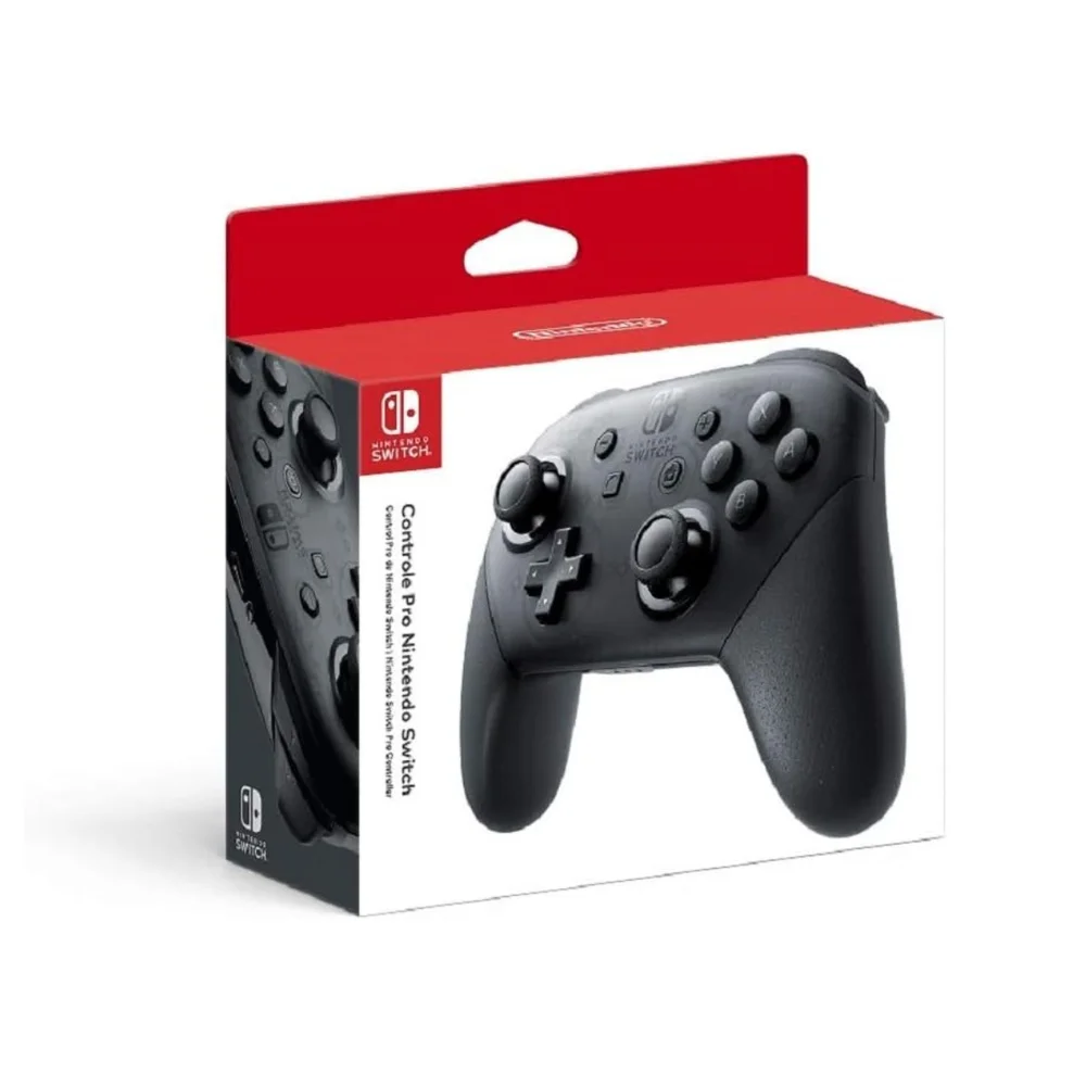 Controle Nintendo Switch Pro Controller KaBuM
