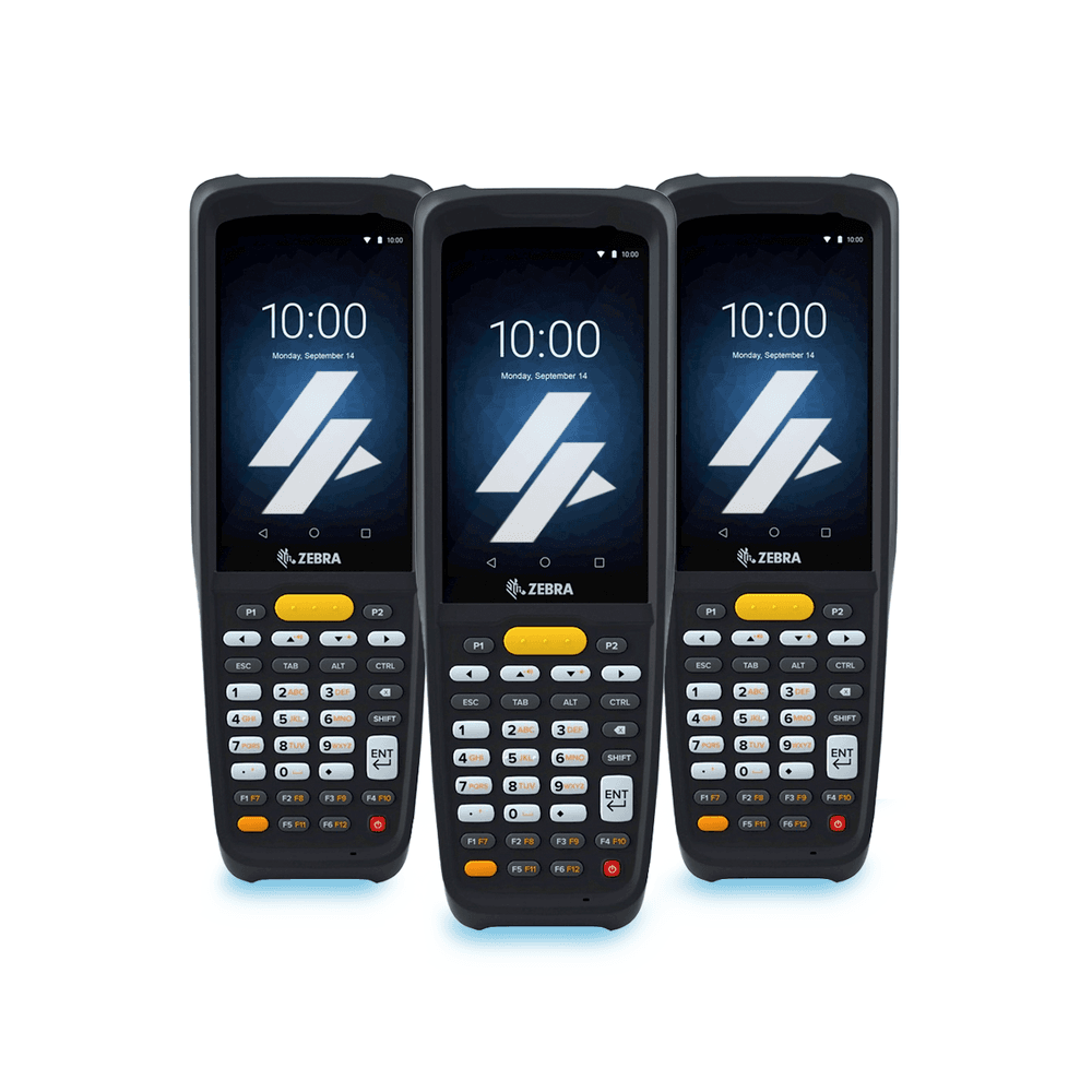 Kit 03 Coletores De Dados Zebra Mc22 Touch 2D