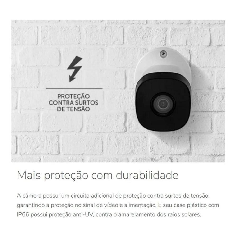 Kit 4 Câmeras De Segurança Intelbras Vhd 1130b