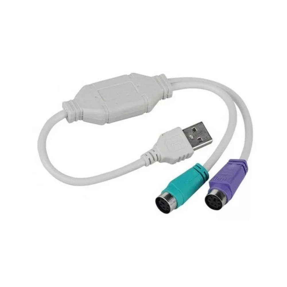 Adaptador Xtrad Usb X Ps2 2 Entrada Xt569 KaBuM