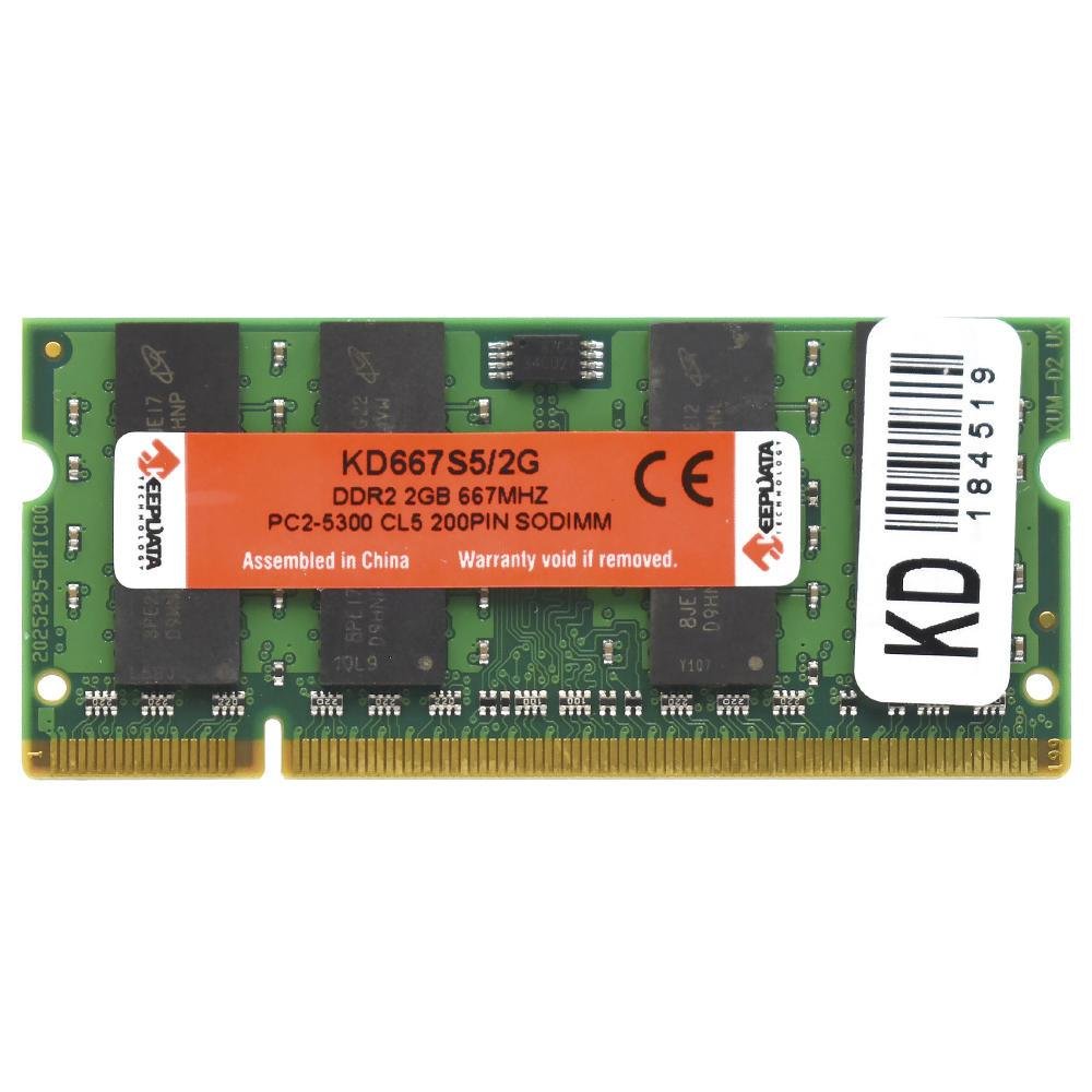 Memória Ram Keepdata 2GB 667MHZ DDR2 KaBuM