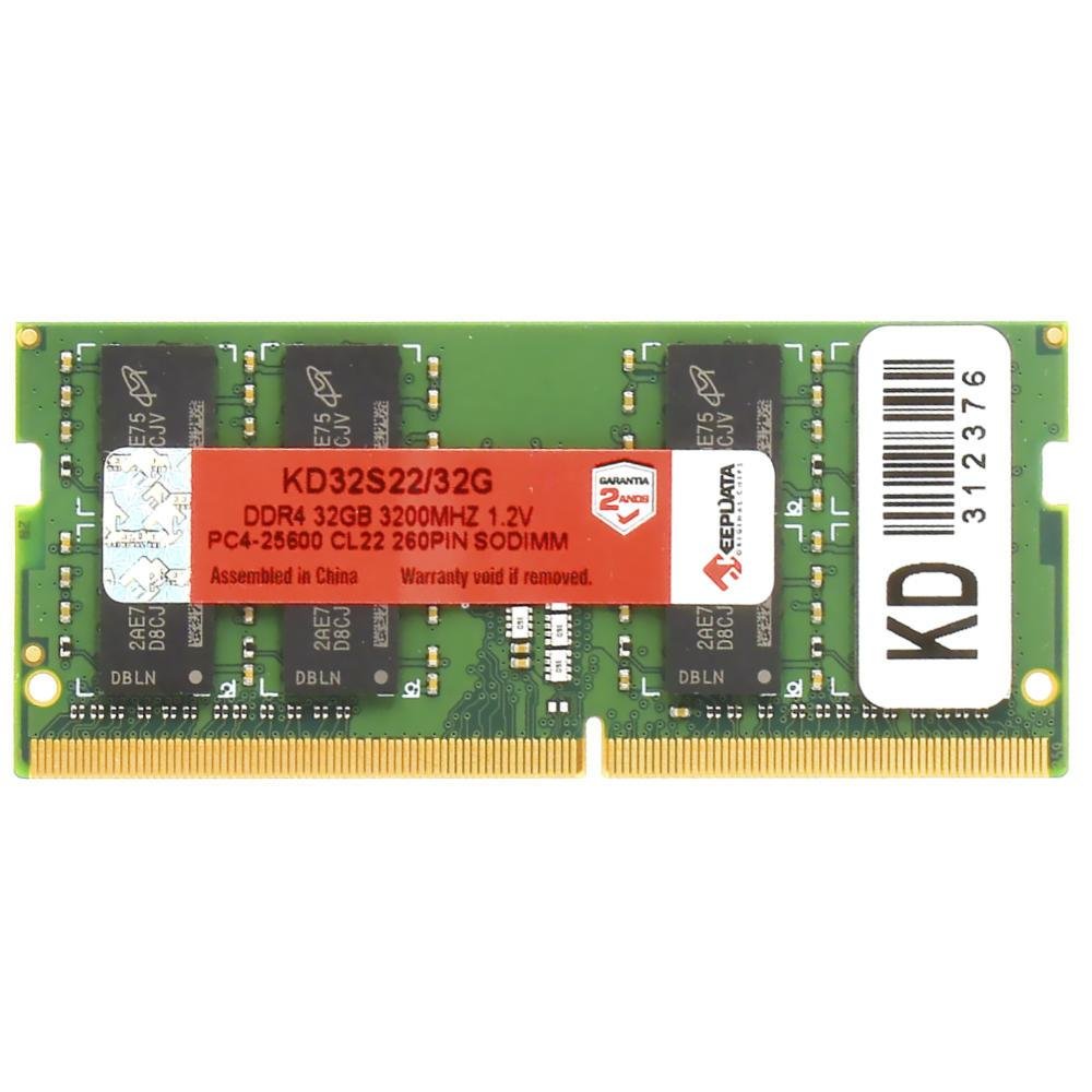Memória Ram Keepdata 32GB 3200MHZ DDR4 KaBuM