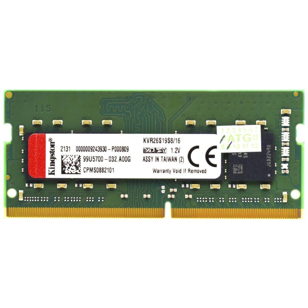 Memória Ram Kingston 16GB 2666MHZ DDR4 KaBuM