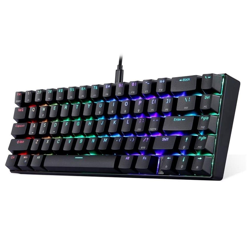 Teclado Mecânico Gamer Motospeed RGB 67 Teclas